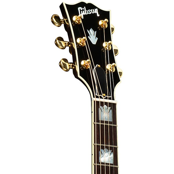 Platinum Gibson SJ-200 Standard 3A Flame Limited-Edition Acoustic ...