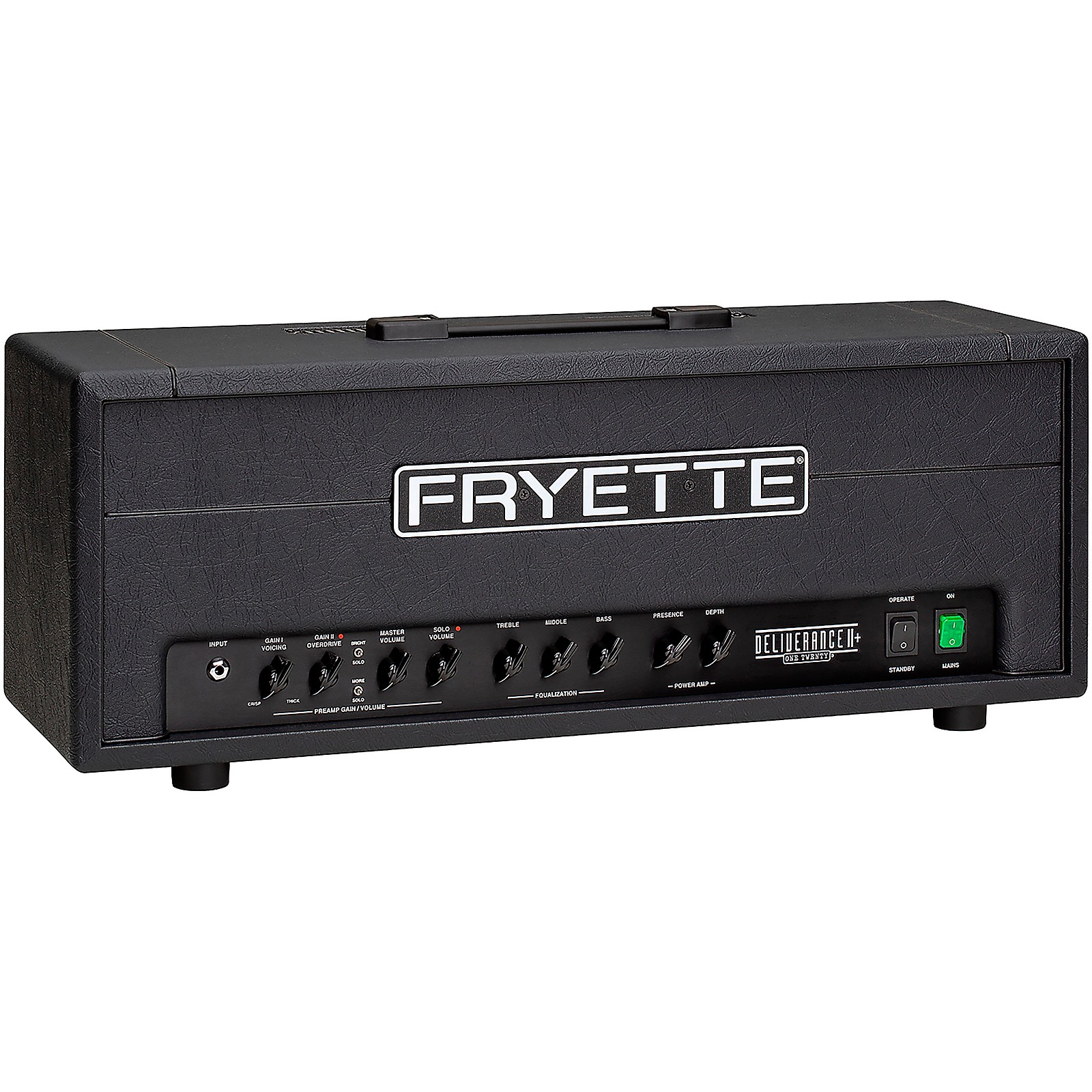 Fryette Deliverance D120 Series II+ 120W Tube Guitar Amp Head Black ...