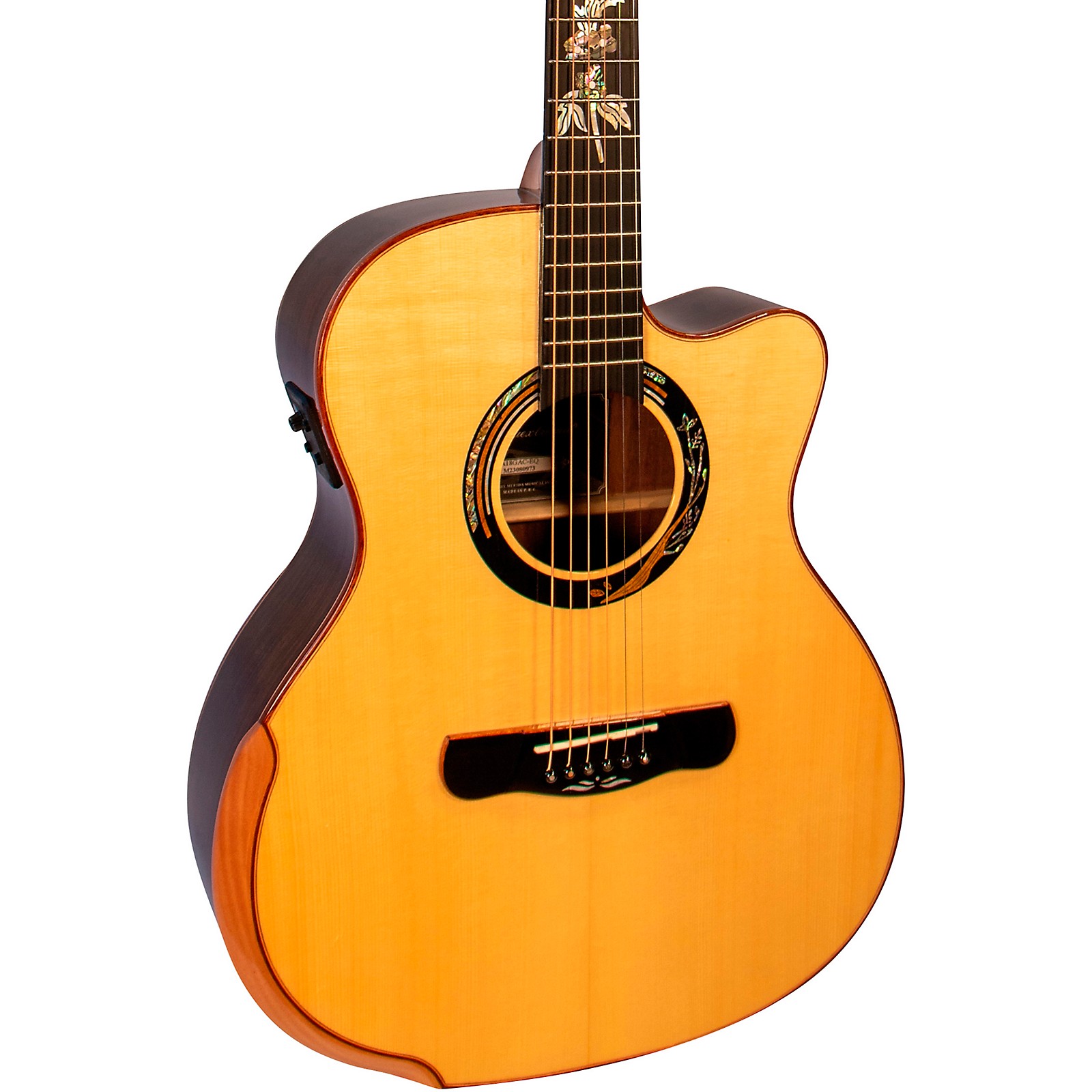 Merida A18GAC1 Classic Series Grand Auditorium Acoustic-Electric Guitar ...