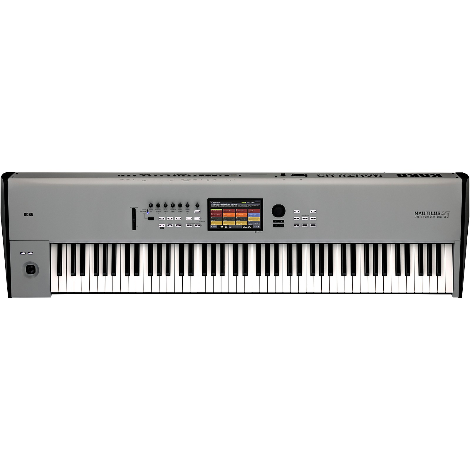 KORG Nautilus AT Music Workstation - Limited Edition Grey 88 Key ...
