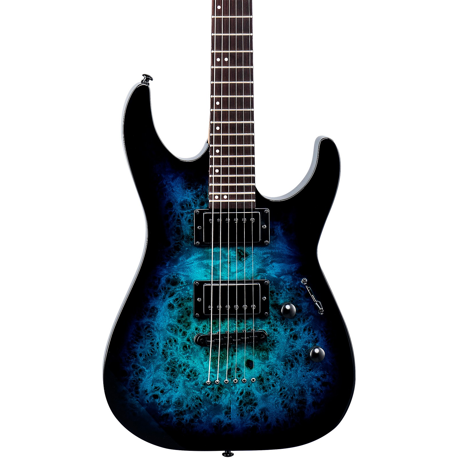 ESP LTD M-200DX NT Electric Guitar Blue Burst | Guitar Center