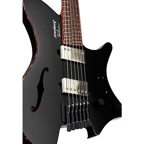 strandberg Salen Jazz NX 6 Electric Guitar Black | Guitar Center