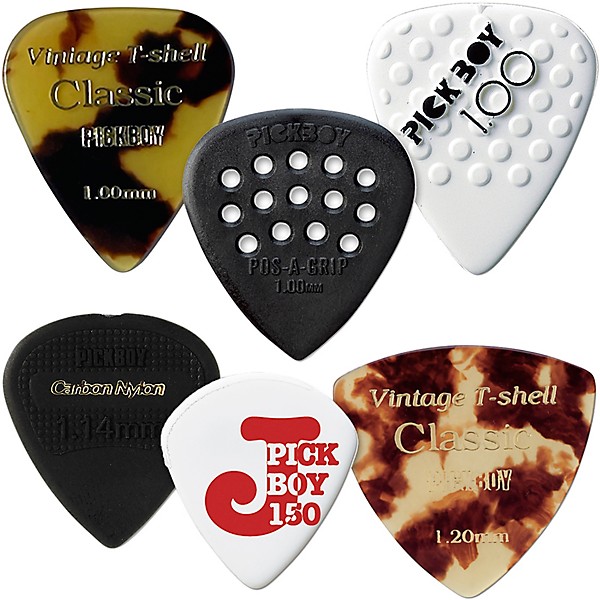 Pick Boy Variety Guitar Pick Pack Medium/Heavy 6 Pack | Guitar Center