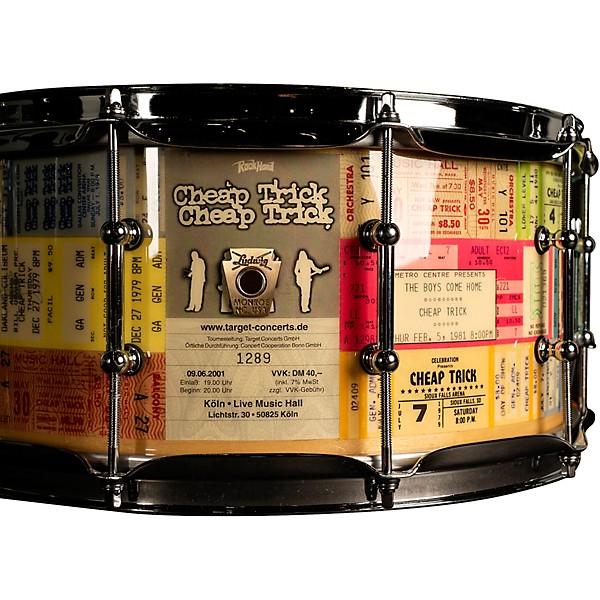 Ludwig Limited-Edition Classic Maple Bun E. Carlos Signature Snare Drum ...