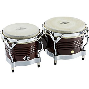 LP M201 Matador Wood Bongos Dark Brown | Guitar Center