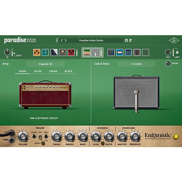 Universal Audio Paradise Guitar Studio Plug-in - Crossgrade From ...