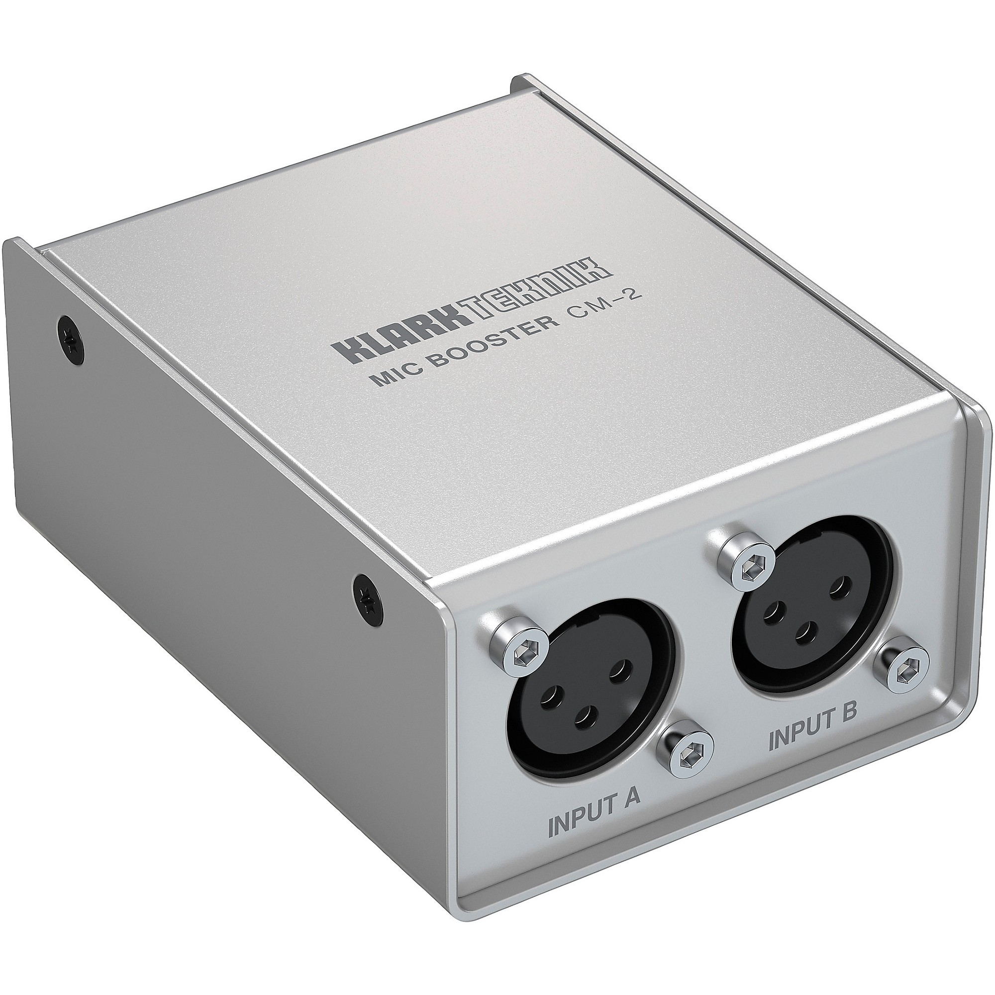 Klark Teknik MIC BOOSTER CM-2 2-Channel Dynamic Microphone Booster with ...