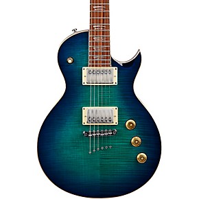 Mitchell MS450 Modern Single-Cutaway Electric Guitar Flame Honey Burst ...