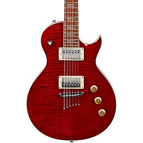 Mitchell MS450 Modern Single-Cutaway Electric Guitar Flame Forrest ...