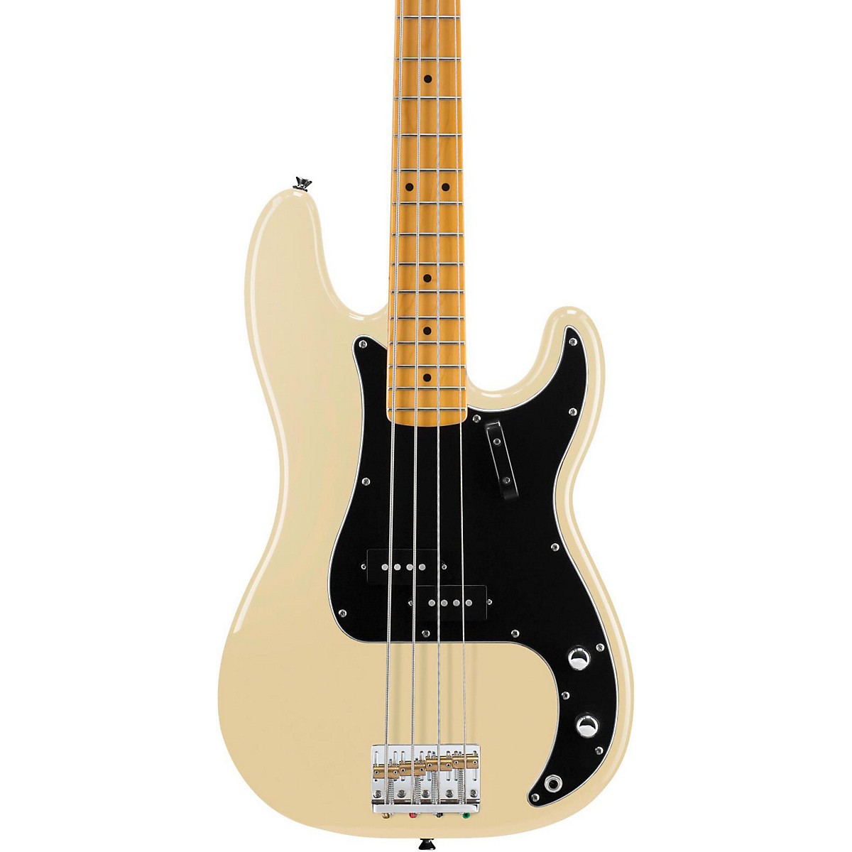 Squier Matt Freeman Precision Bass Guitar Maple Fretboard Vintage White ...