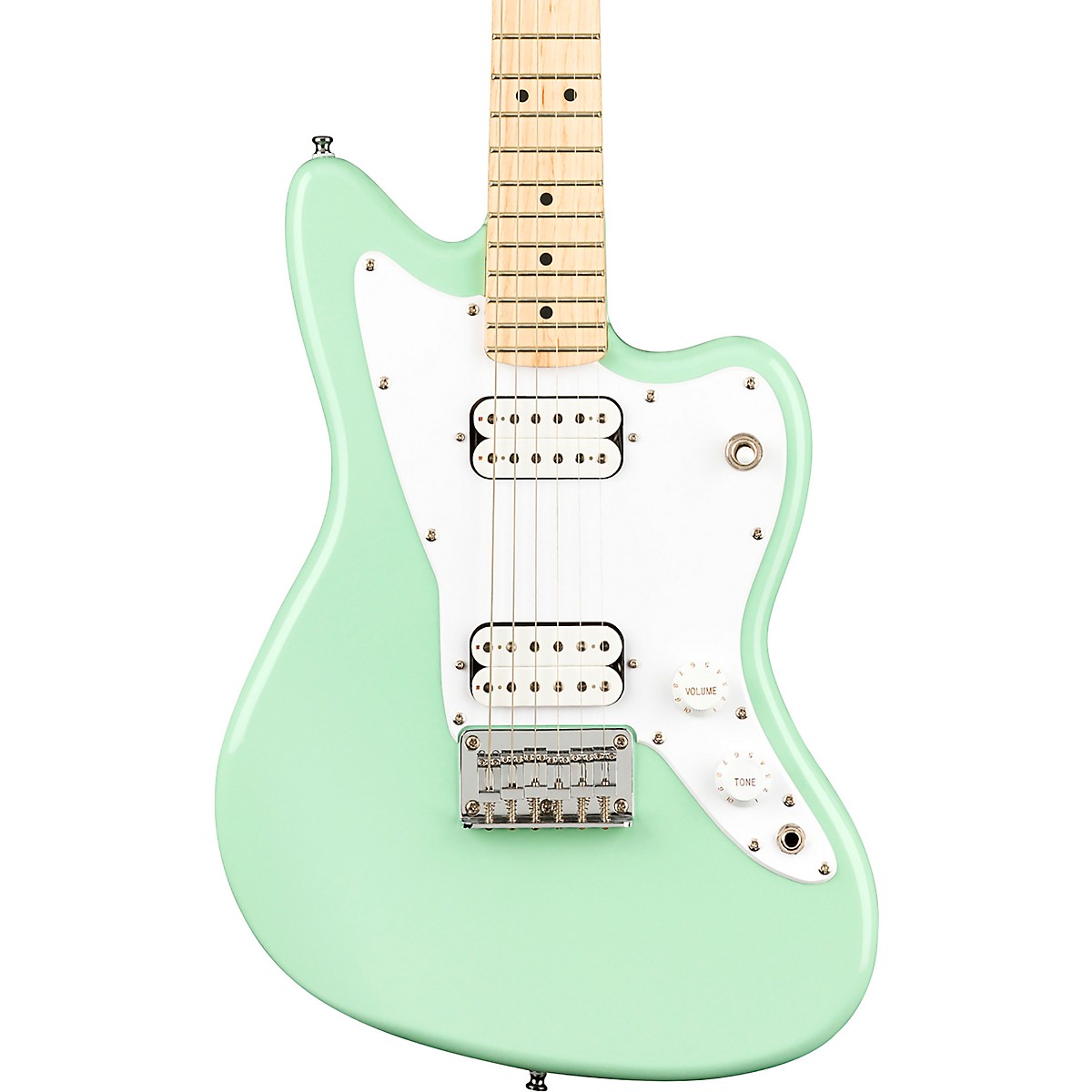 Squier Mini Jazzmaster HH Maple Fingerboard Electric Guitar Surf Green ...