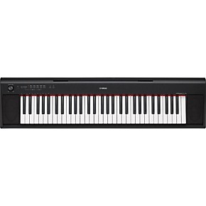 Yamaha NP-12 61-Key Entry-Level Piaggero Ultraportable Digital Piano ...