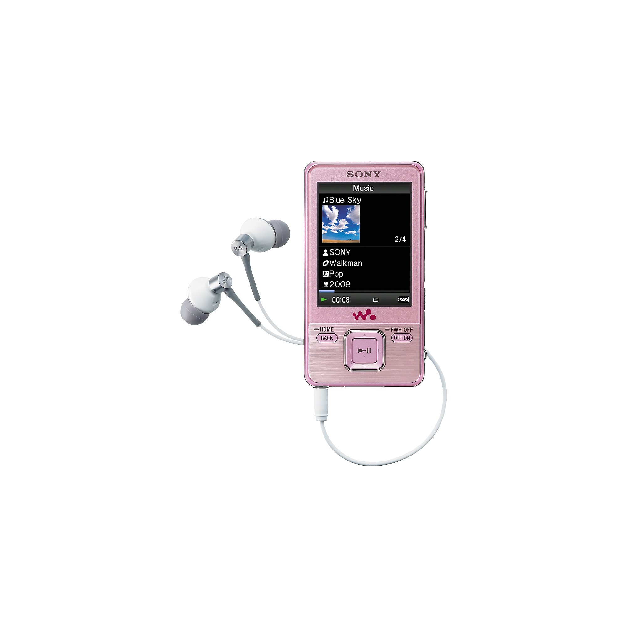 Sony NWZ-A726BLK 4GB Walkman Video MP3 player Pink | Guitar Center