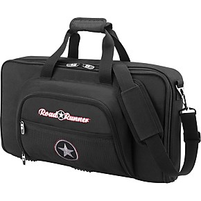 Road Runner Pedalboard All-In-1 Gig Bag Black | Guitar Center