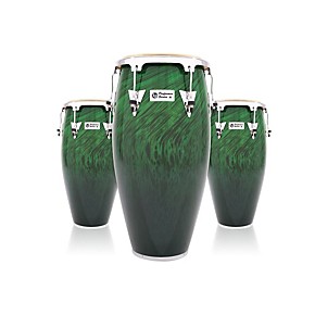 LP Performer Series 3-Piece Conga Set with Chrome Hardware Blue Fade ...