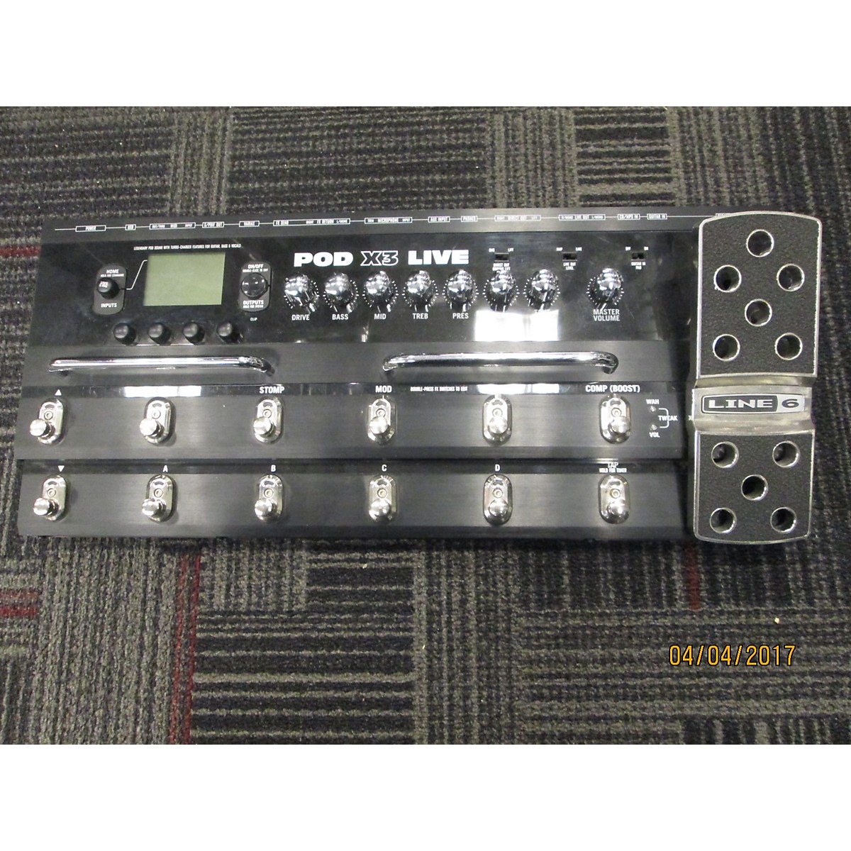 Used Line 6 Pod X3 Live Amp Modeler Effect Processor | Guitar Center