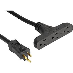 E-Cords Power Block Extension Cord 14 Gauge 25 ft. | Guitar Center