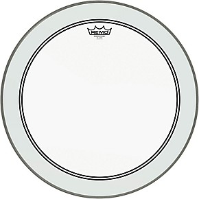 Remo Powerstroke 3 Clear Bass Drum Head with Impact Patch 22 in ...