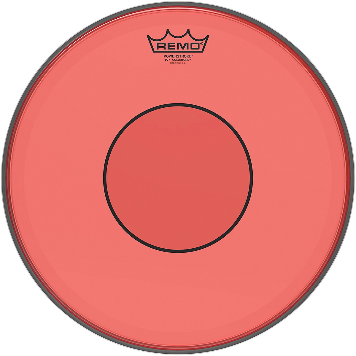 Remo Powerstroke 77 Colortone Red Drum Head 14 in. | Guitar Center