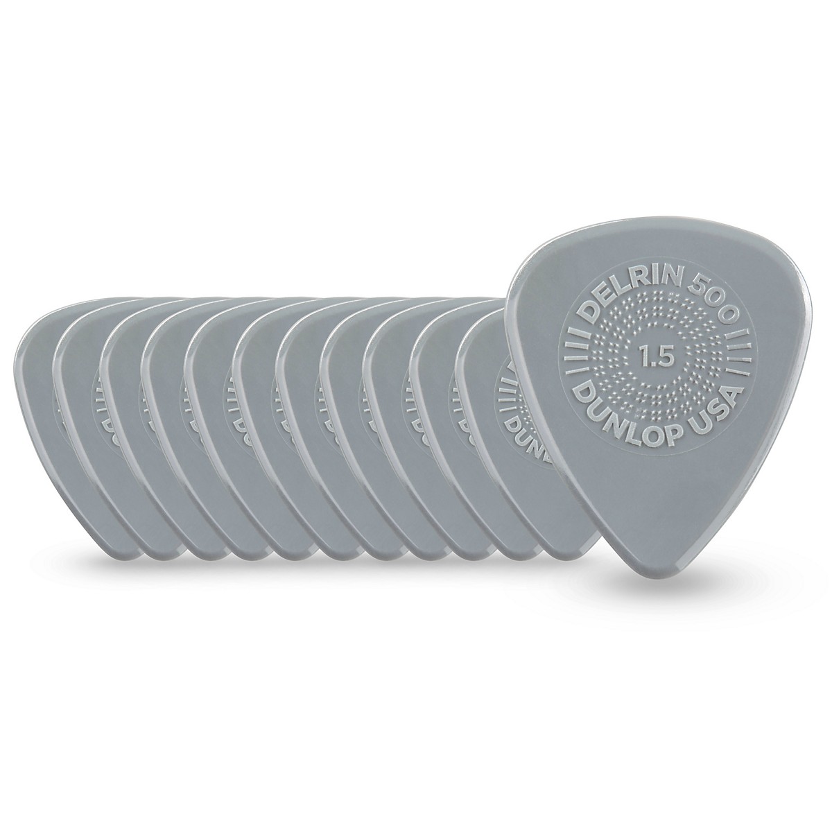 Dunlop Prime Grip Delrin 500 Guitar Picks 1.5 mm 12 Pack | Guitar Center