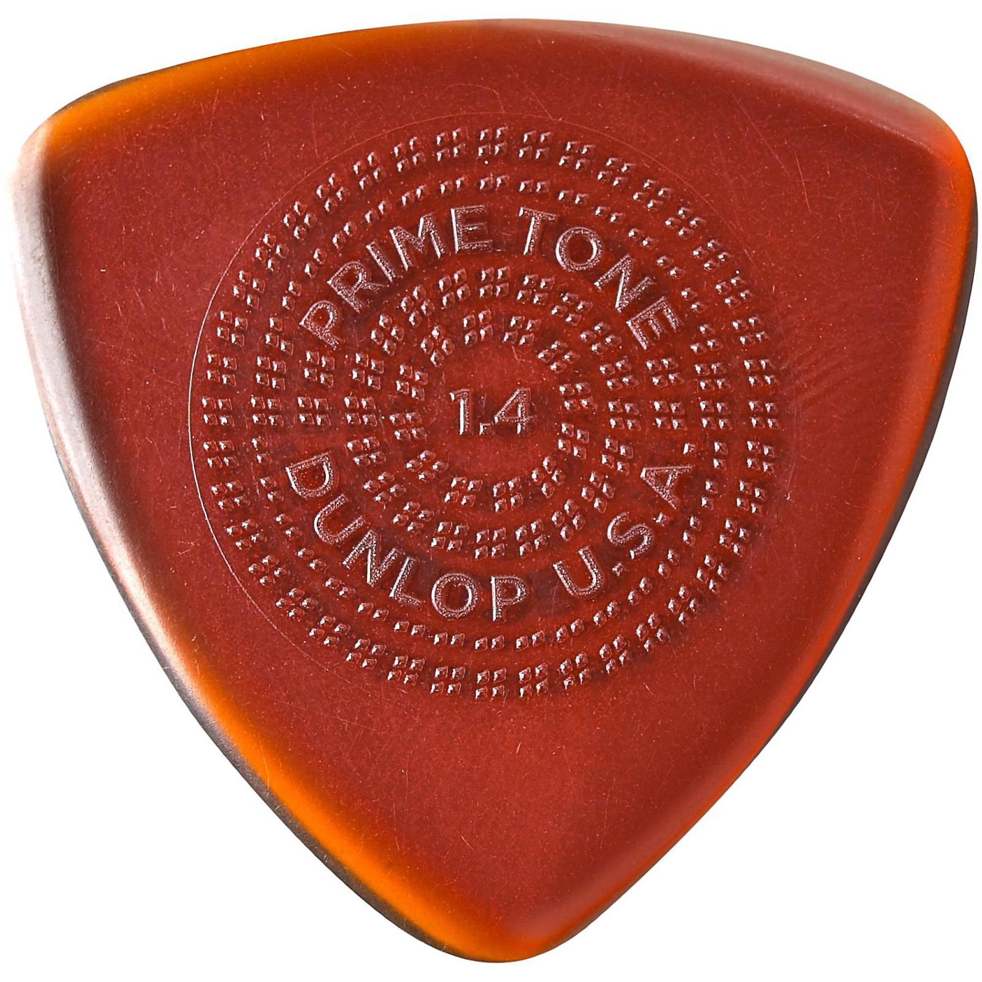 Dunlop Primetone Triangle Sculpted Plectra with Grip 3-Pack 1.4 mm ...