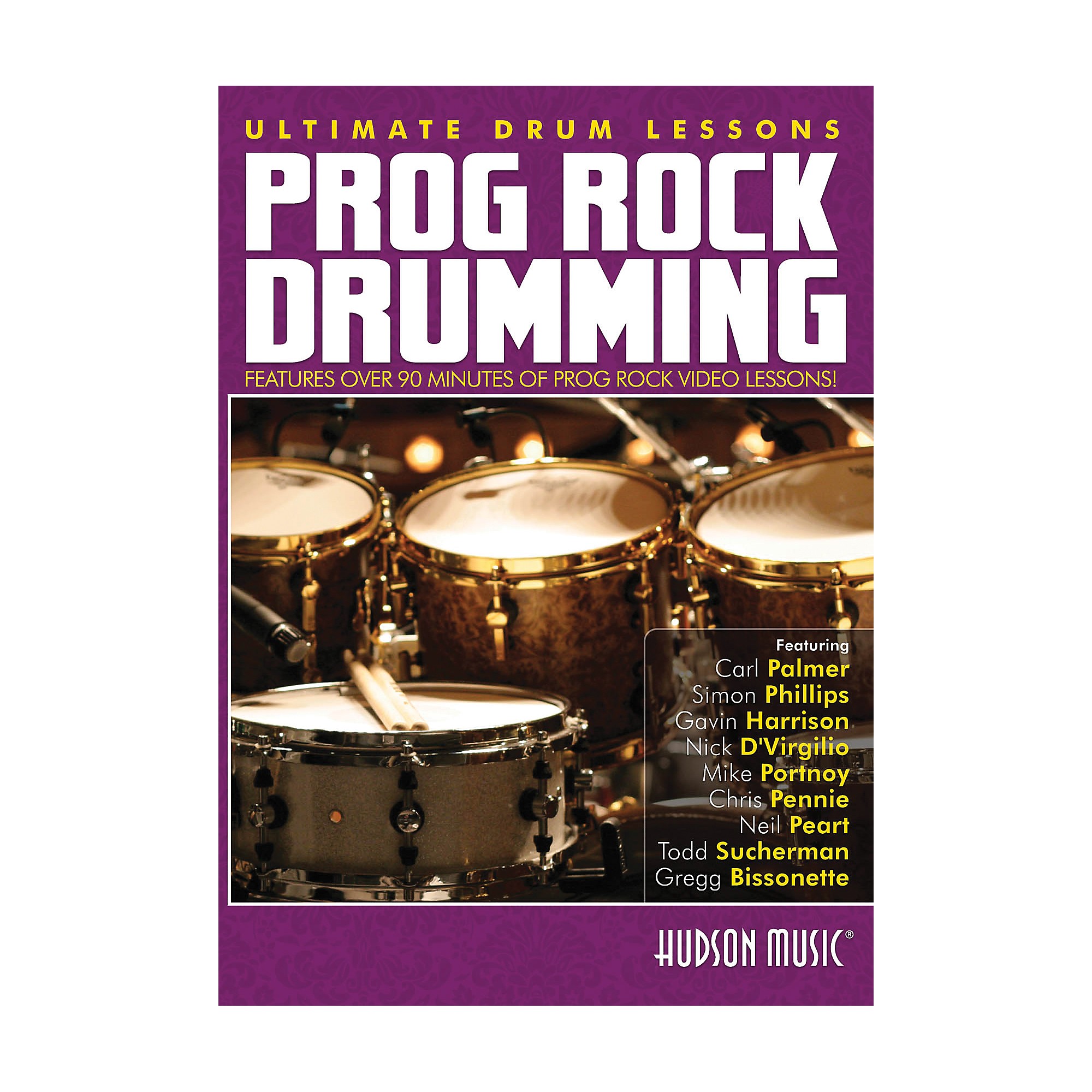 Hudson Music Progressive Rock Ultimate Drum Lessons Series Hudson DVD ...
