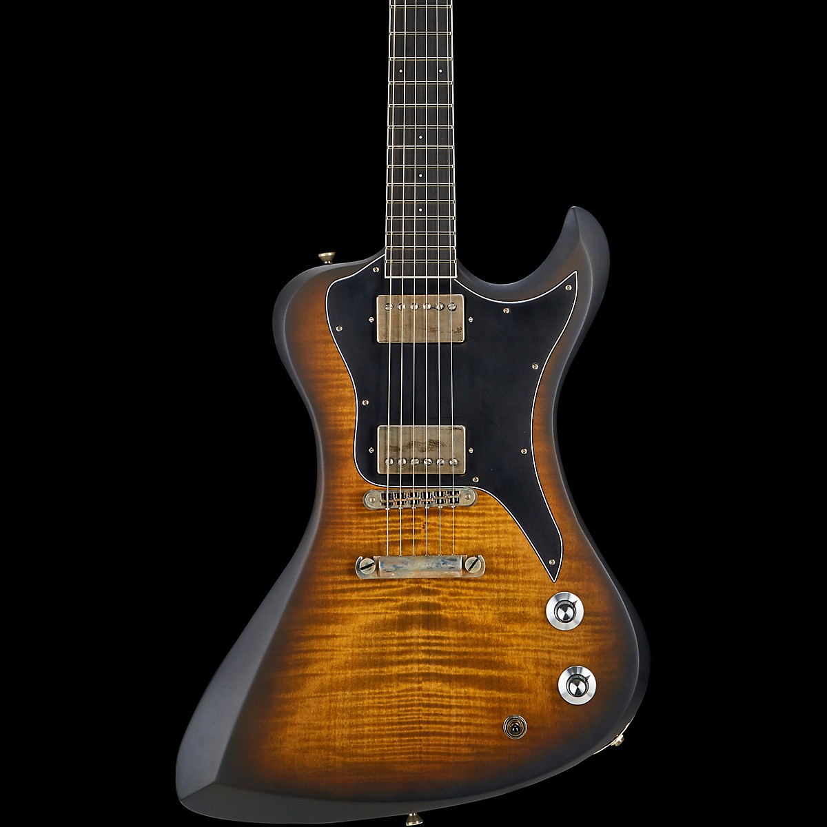 Dunable Guitars R2 Electric Guitar Aged Black Burst | Guitar Center