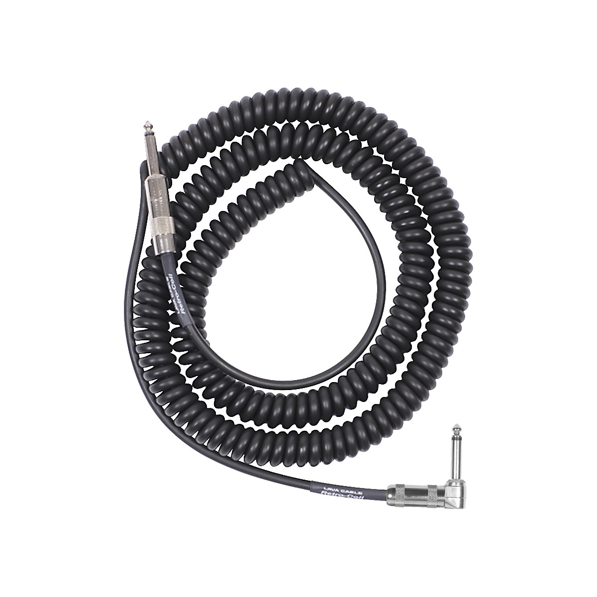 Lava Retro Coil 20-Foot Silent Instrument Cable Straight-Right Angle ...