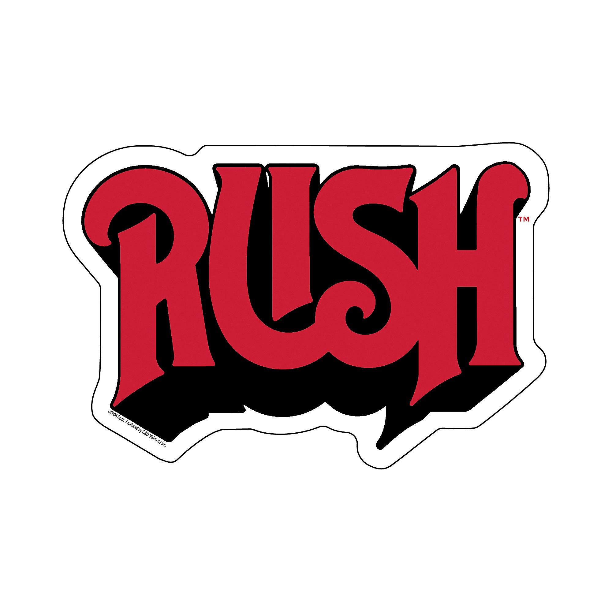 C&D Visionary Rush Sticker | Guitar Center