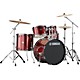Yamaha Rydeen 5-Piece Shell Pack with 22 in. Bass Drum Black Glitter ...