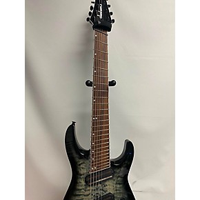 Used Jackson SLATX8Q MS Solid Body Electric Guitar Smoke Burst | Guitar ...