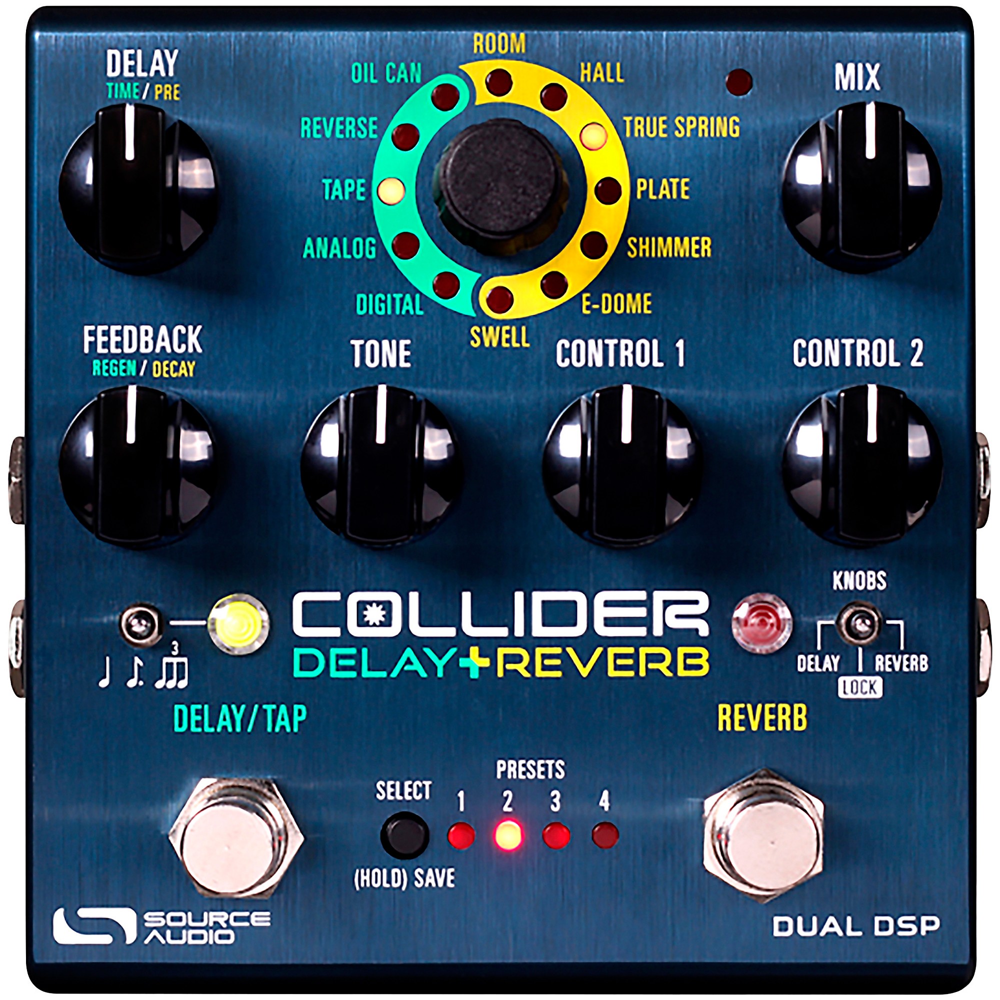 Source Audio Sa263 Collider Stereo Delay Reverb Effects Pedal | Guitar ...