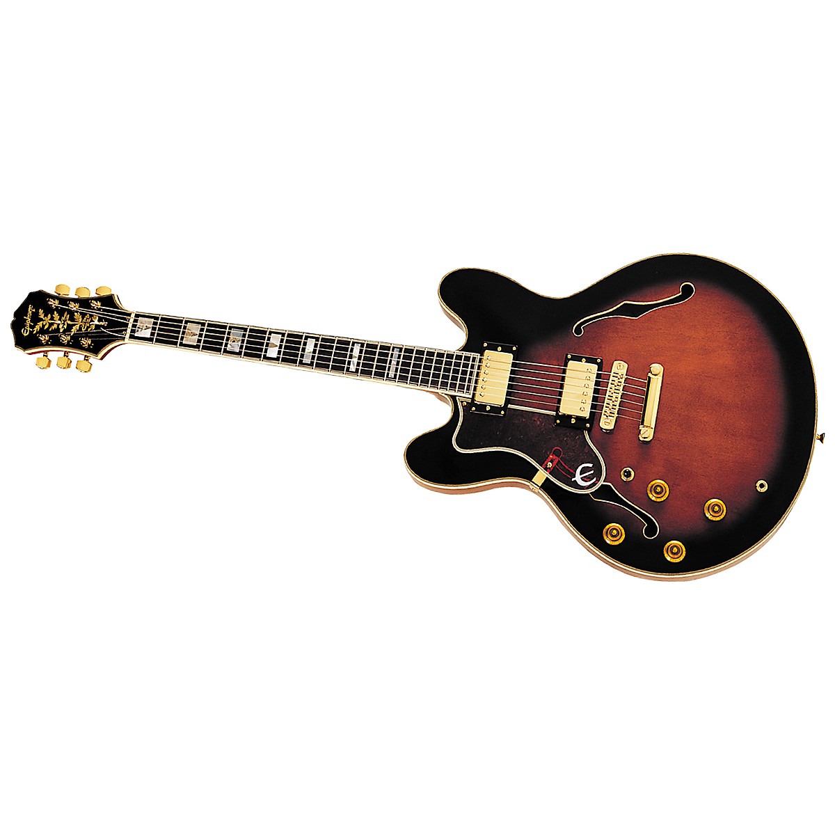 Epiphone Sheraton II Left-Handed Electric Guitar Vintage Sunburst ...
