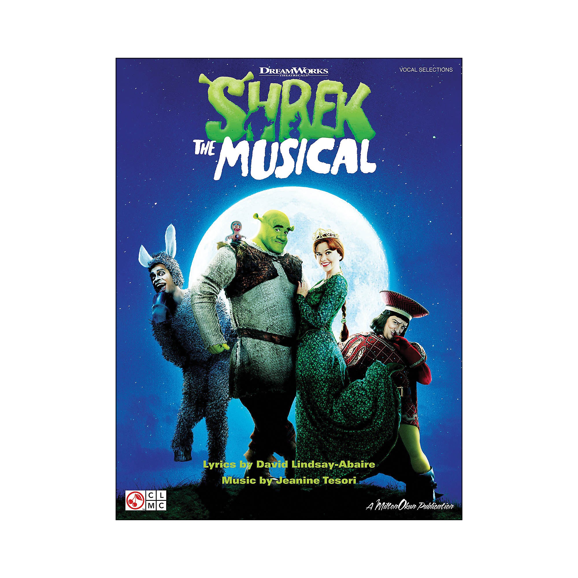 Cherry Lane Shrek - The Musical arranged for piano, vocal, and guitar ...