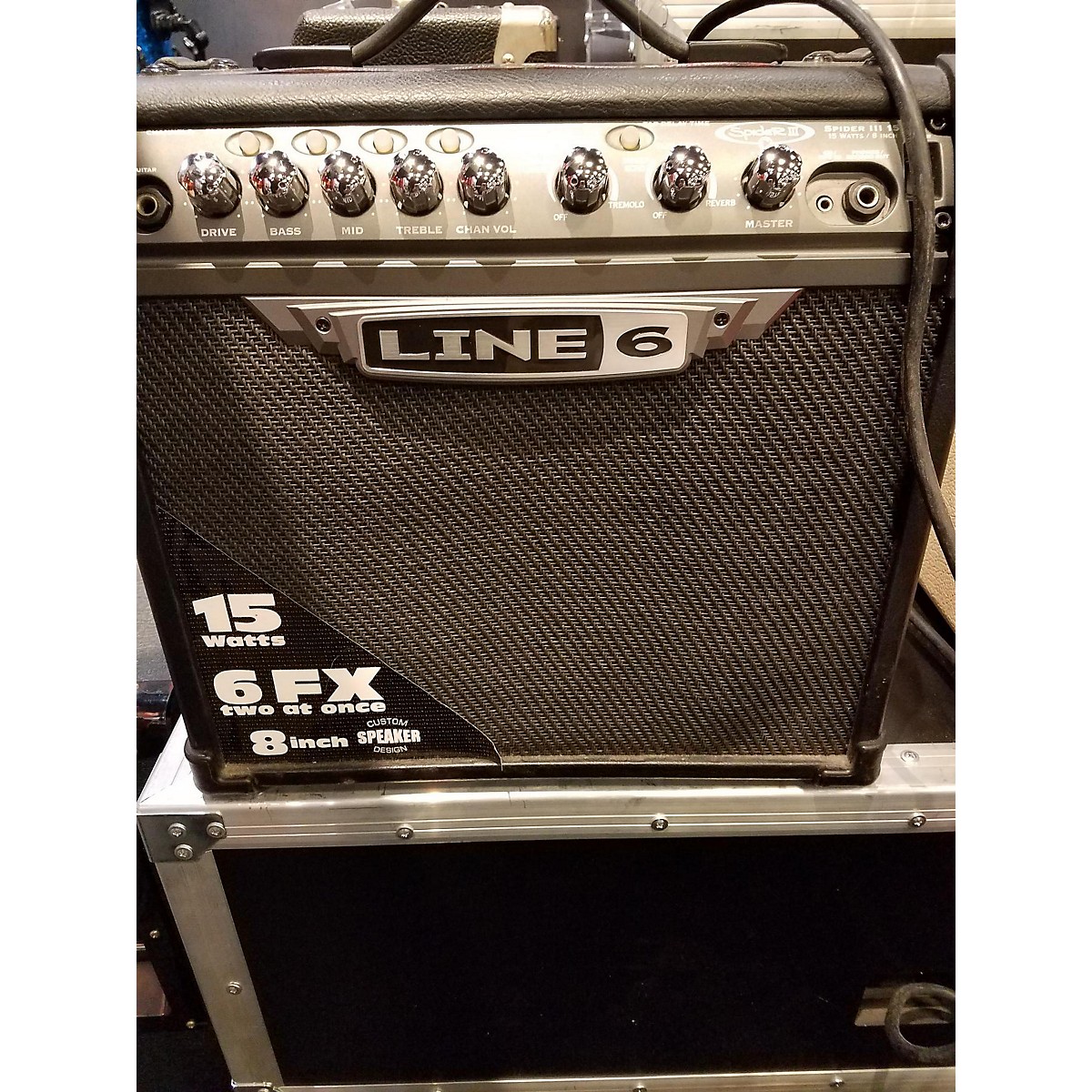 Line 6 spider iii 15 watt combo guitar amplifier