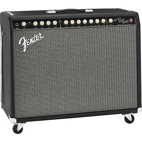 Fender Super-Sonic Twin 100W 2x12 Tube Guitar Combo Amp Black | Guitar ...