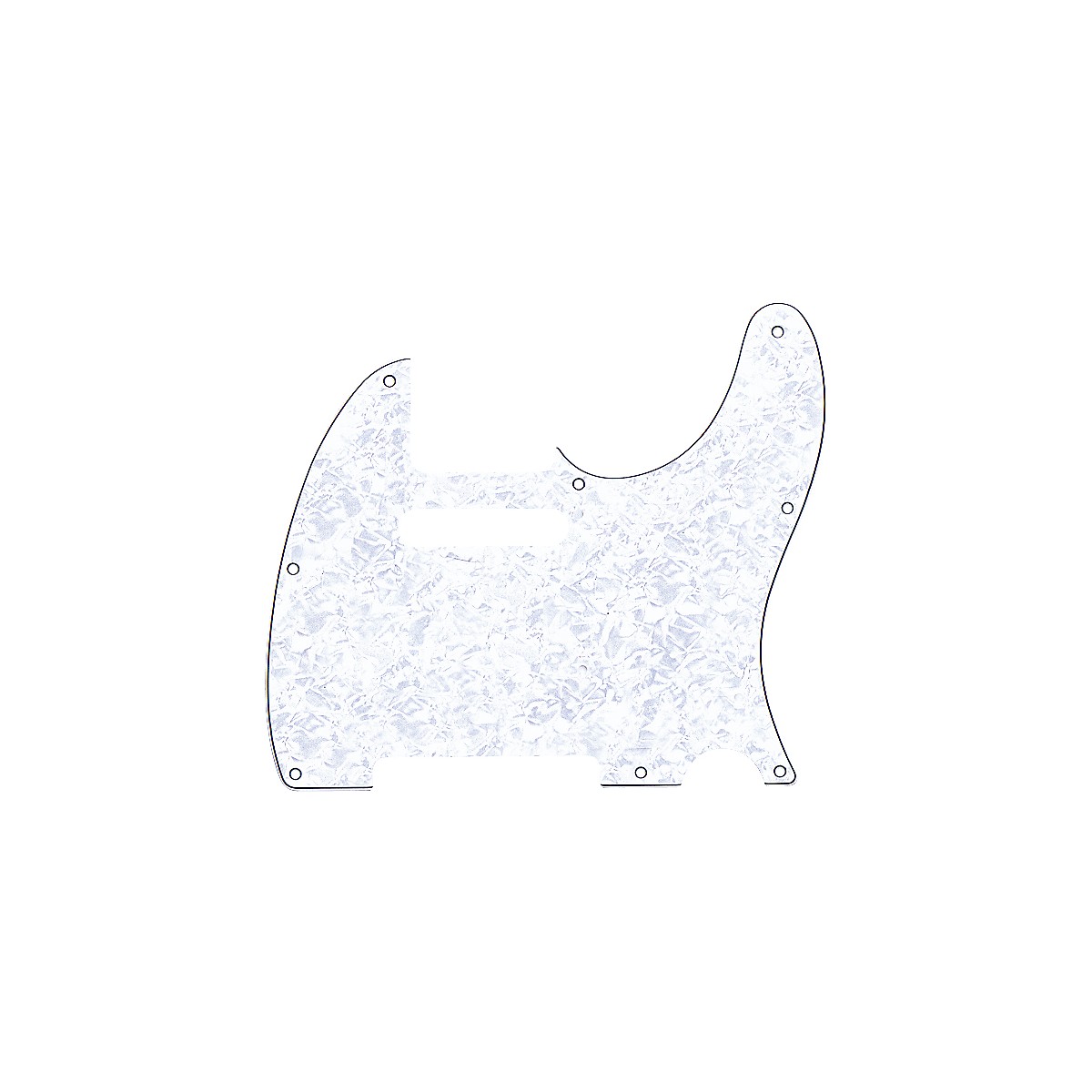 Fender Telecaster Pickguard White Pearl | Guitar Center