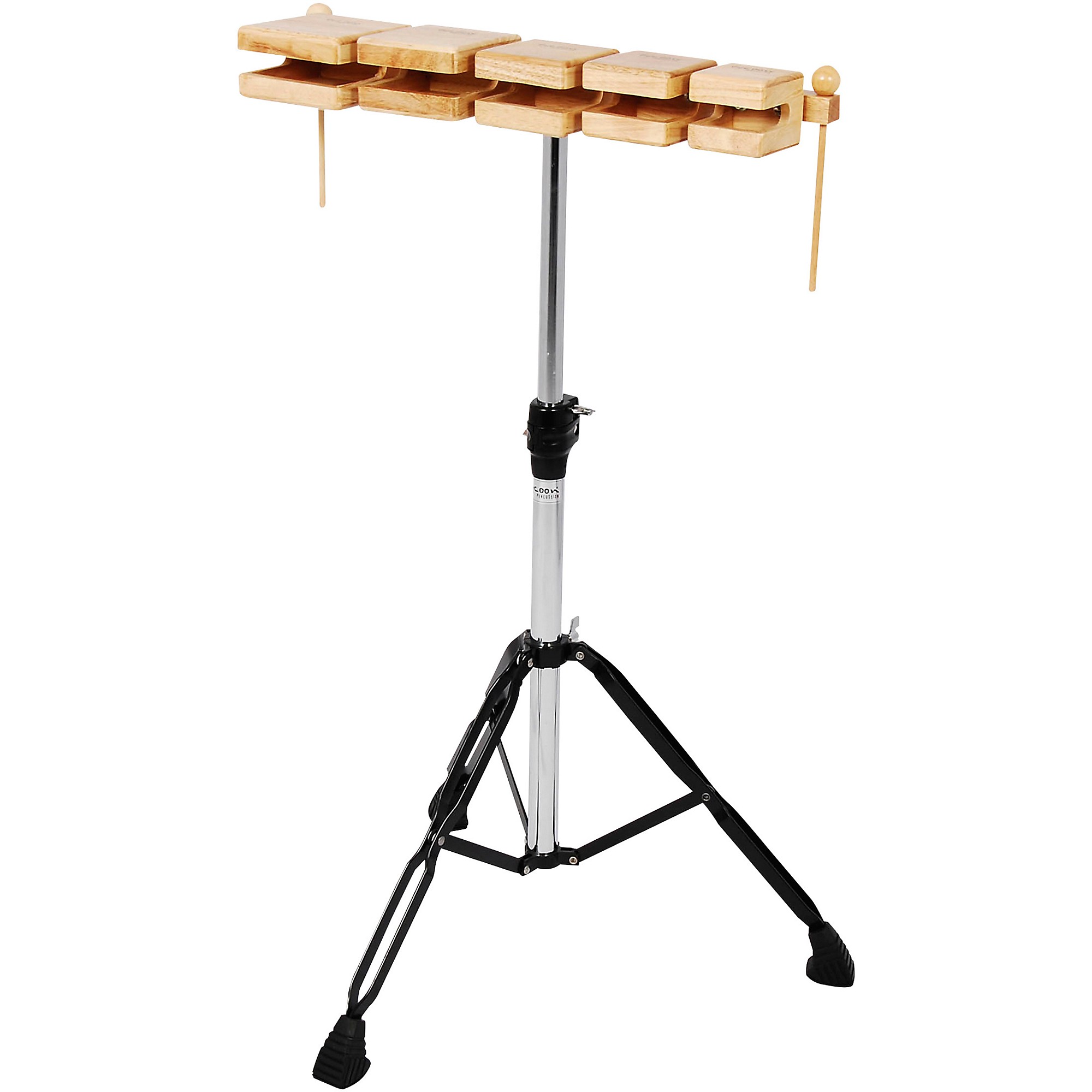 Tycoon Percussion Temple Wood Block Set | Guitar Center
