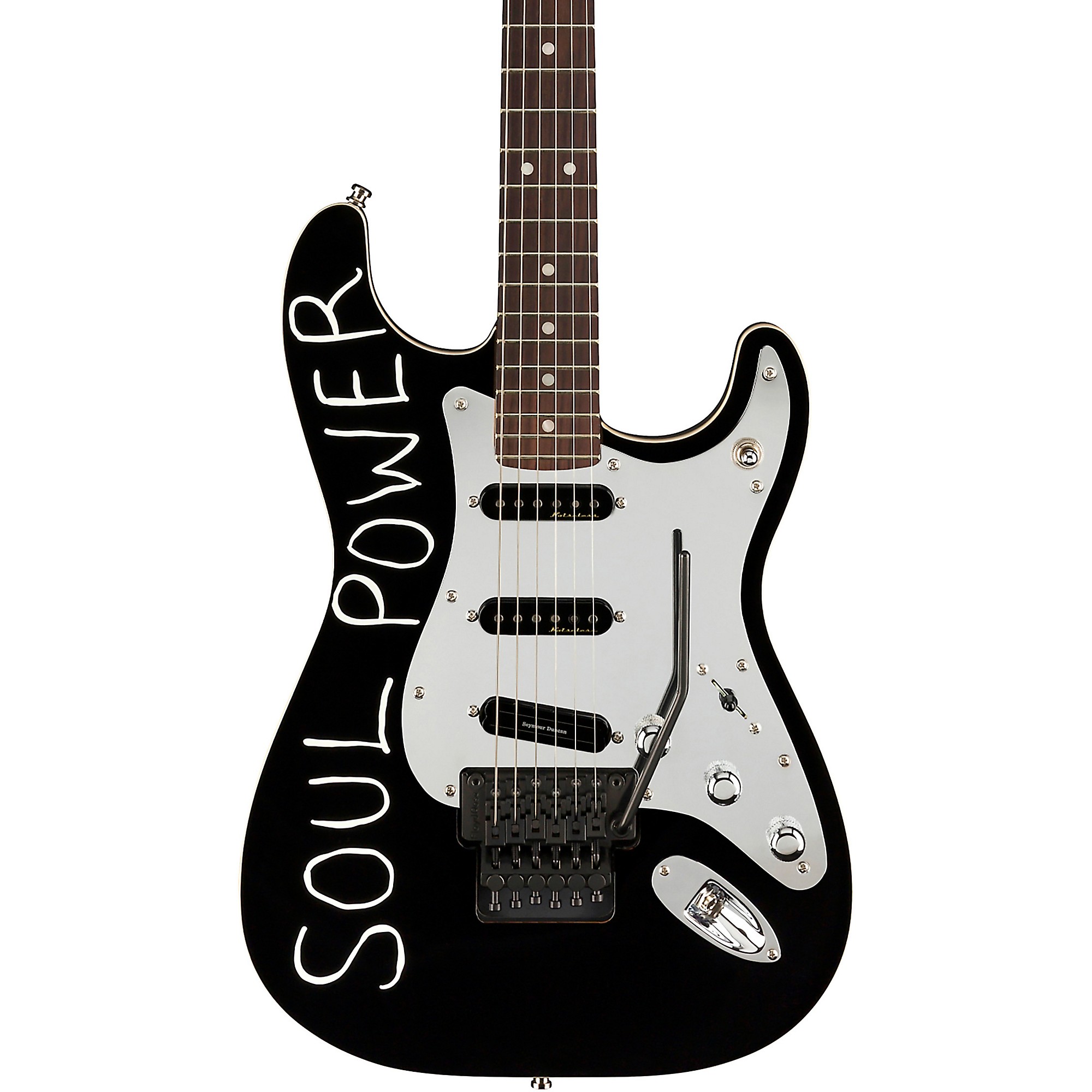 Fender Tom Morello "Soul Power" Stratocaster Electric Guitar Black ...