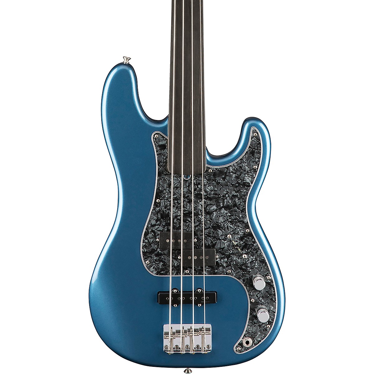 Fender Tony Franklin Fretless Precision Bass Lake Placid Blue | Guitar ...