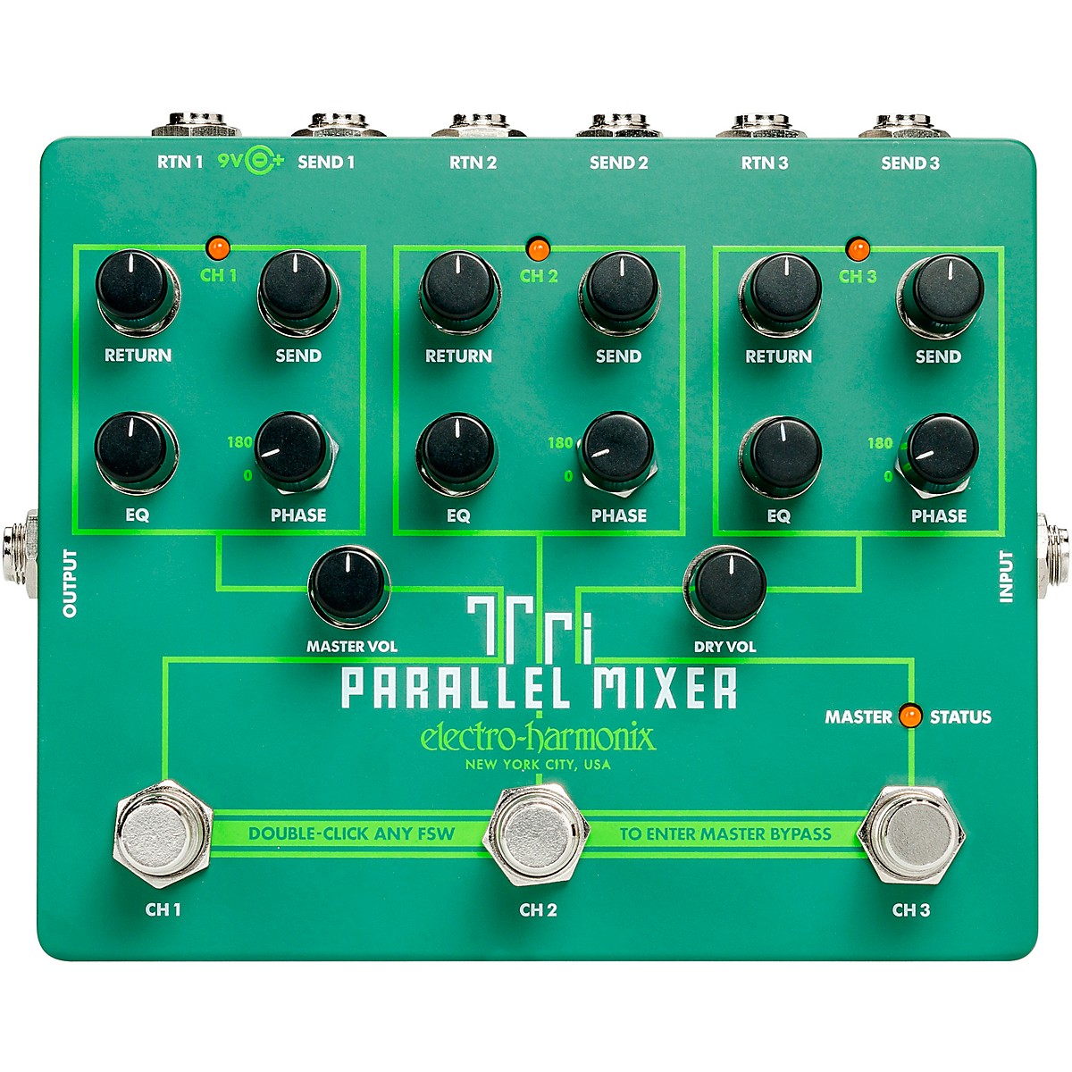 Electro-Harmonix Tri Parallel Mixer Pedal | Guitar Center