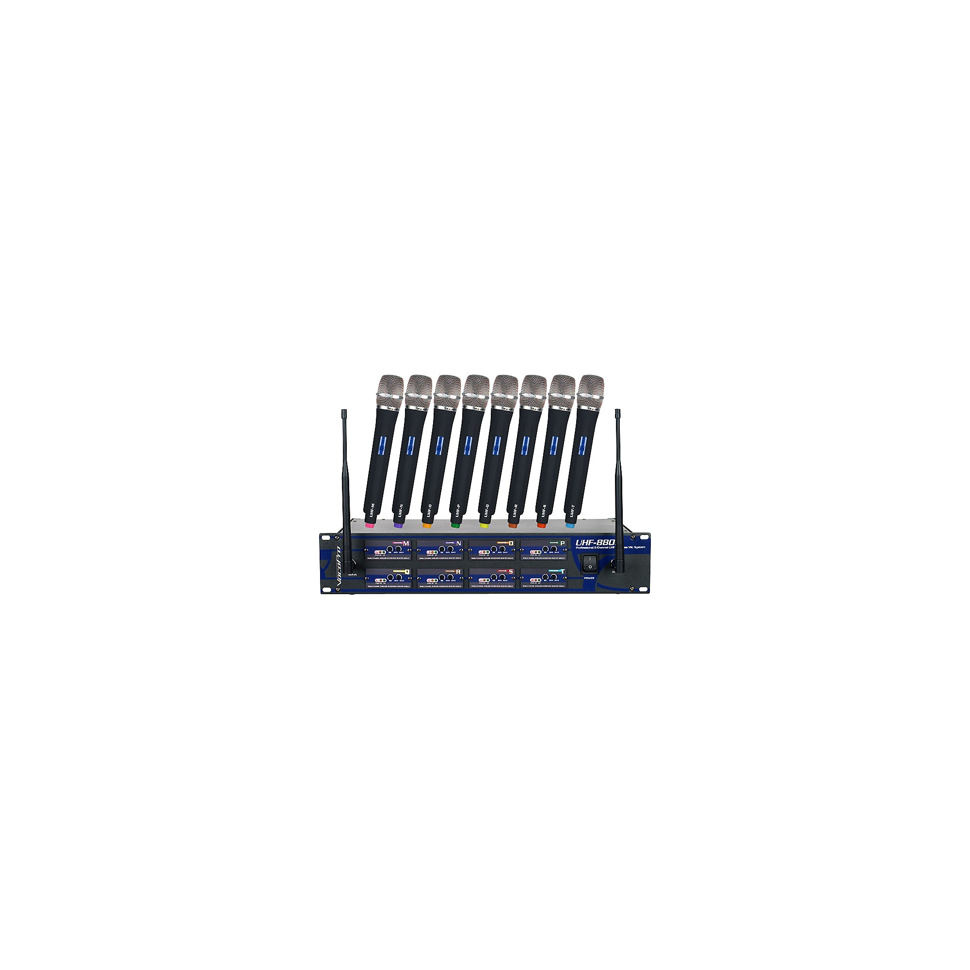 VocoPro UHF-8800 8-Channel Wireless Microphone System | Guitar Center