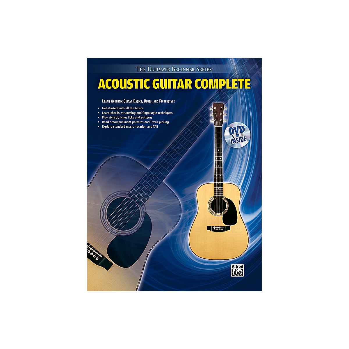Alfred Ultimate Beginner Series: Acoustic Guitar Complete (Book/DVD ...