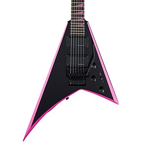 Jackson X Series Rhoads RRX24 Electric Guitar Black with Yellow Bevels ...