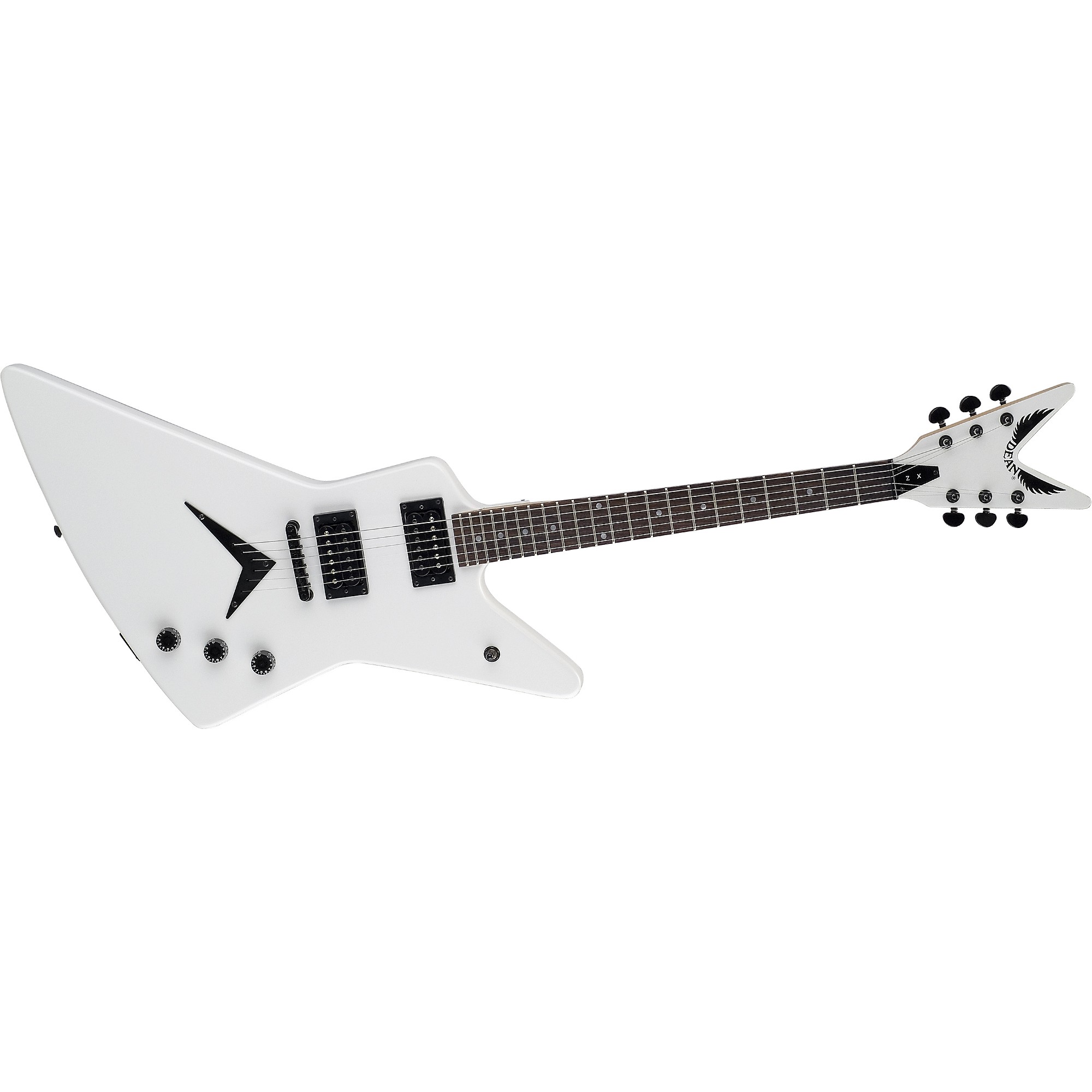 Dean Z Electric Guitar w/ Matching Headstock Metallic White | Guitar Center